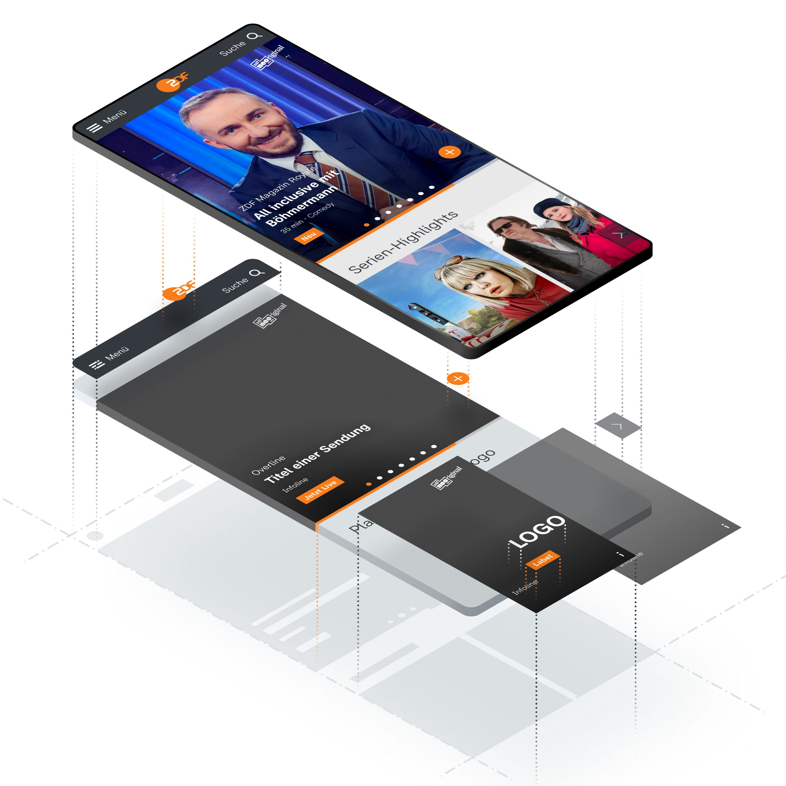 ZDF DetLines - the design system for the ZDF-mediathek – Janine Gollub